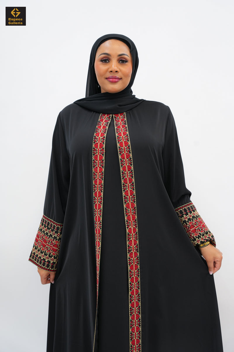 Premium Palestinian Abaya – Elegance galleria